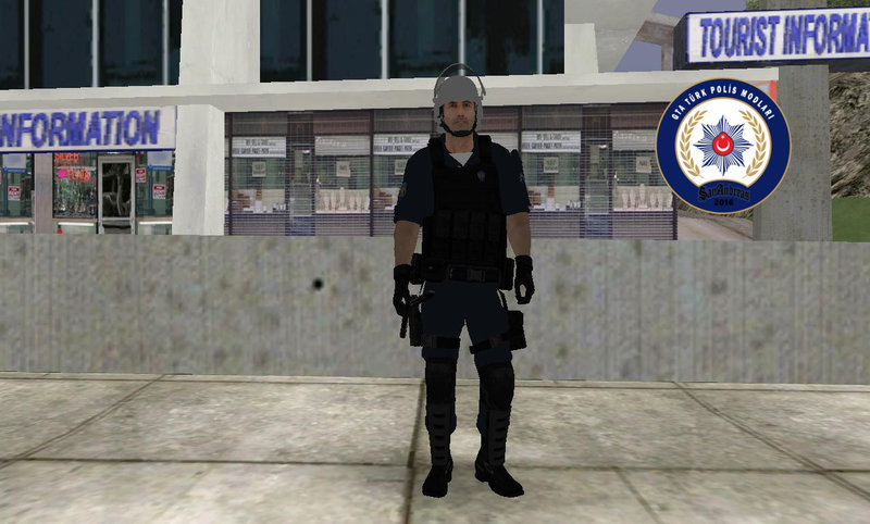 GTA San Andreas Turkish Riot Police With Gear Mod - GTAinside.com GTA San Andreas Turkish Riot Police With Gear Mod - GTAinside.com